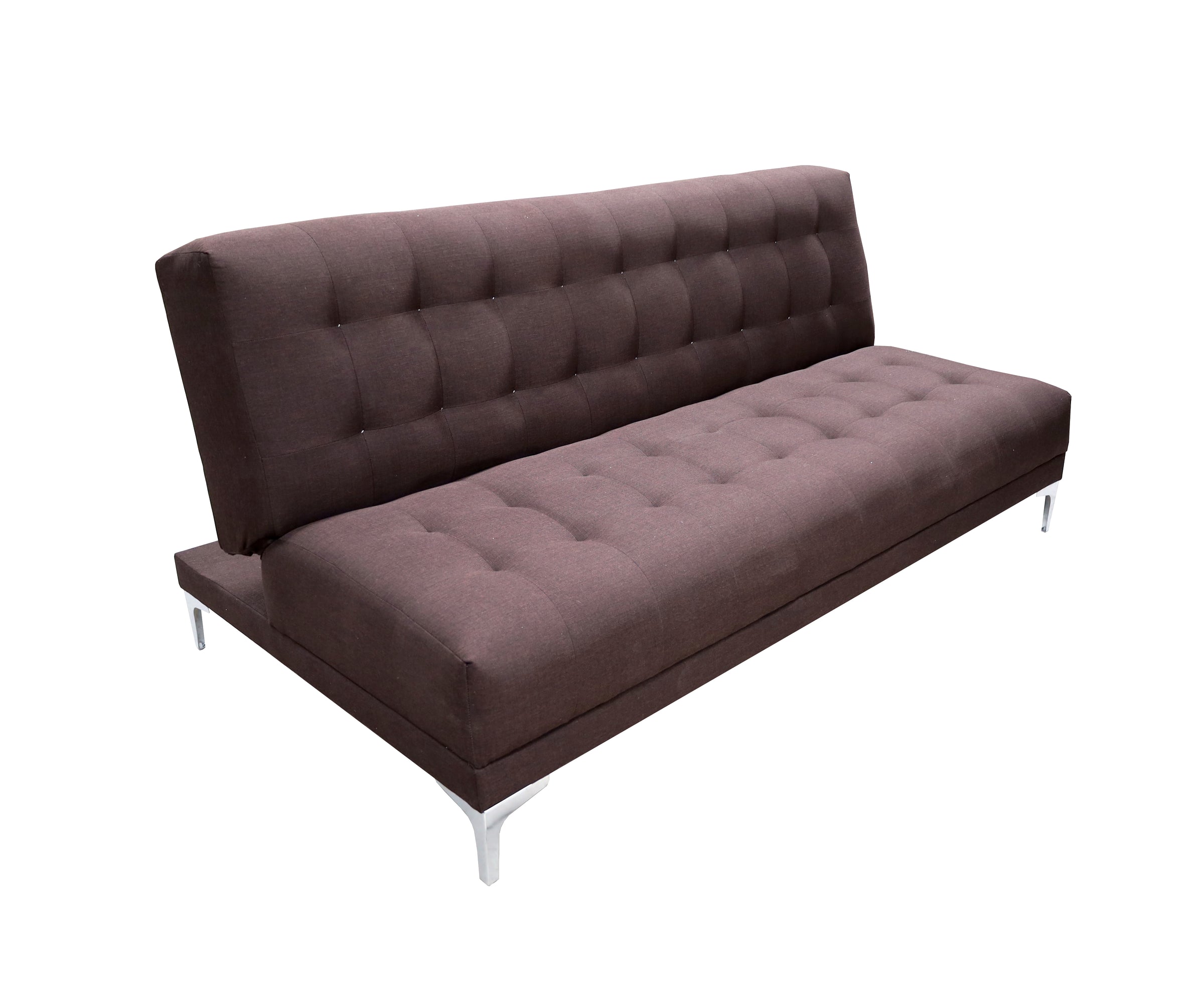 Sofa cama Verso Chocolate - Matrimonial Futon 3 posiciones, El Bazar S